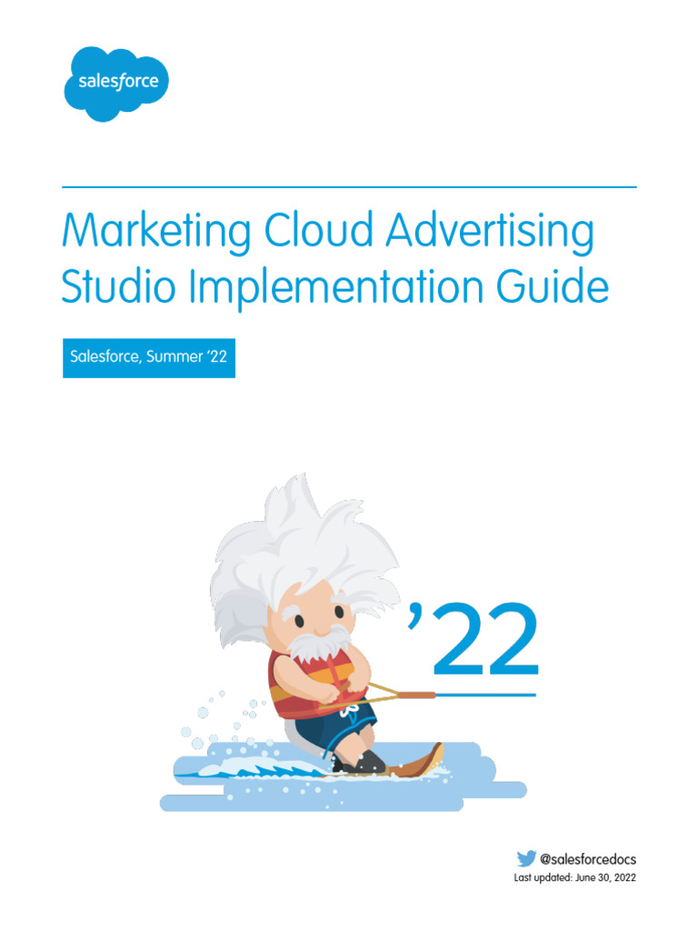 SFMC Advertising Studio Implementation Guide | PDF | Facebook | Advertising
