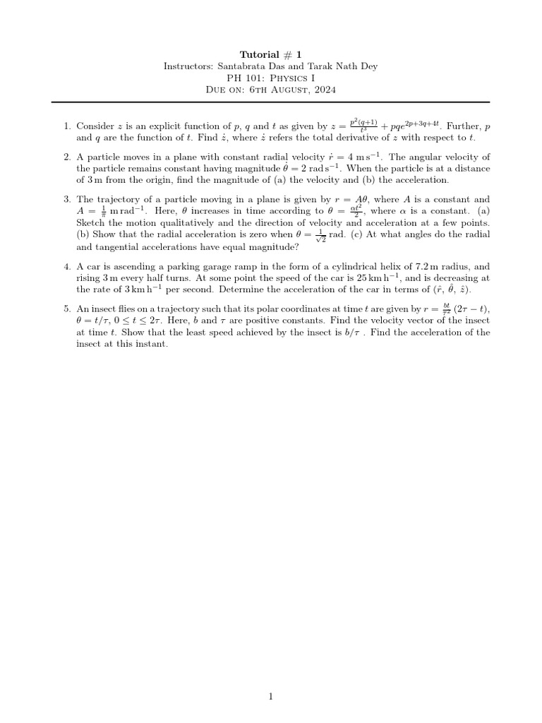 Tutorial 01 | PDF Tutorial 01 | PDF