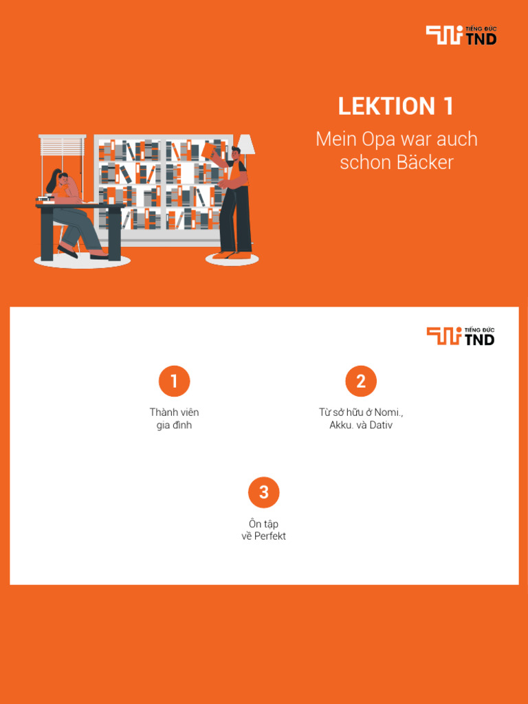 Lektion 1: Mein Opa War Auch Schon Bäcker | PDF