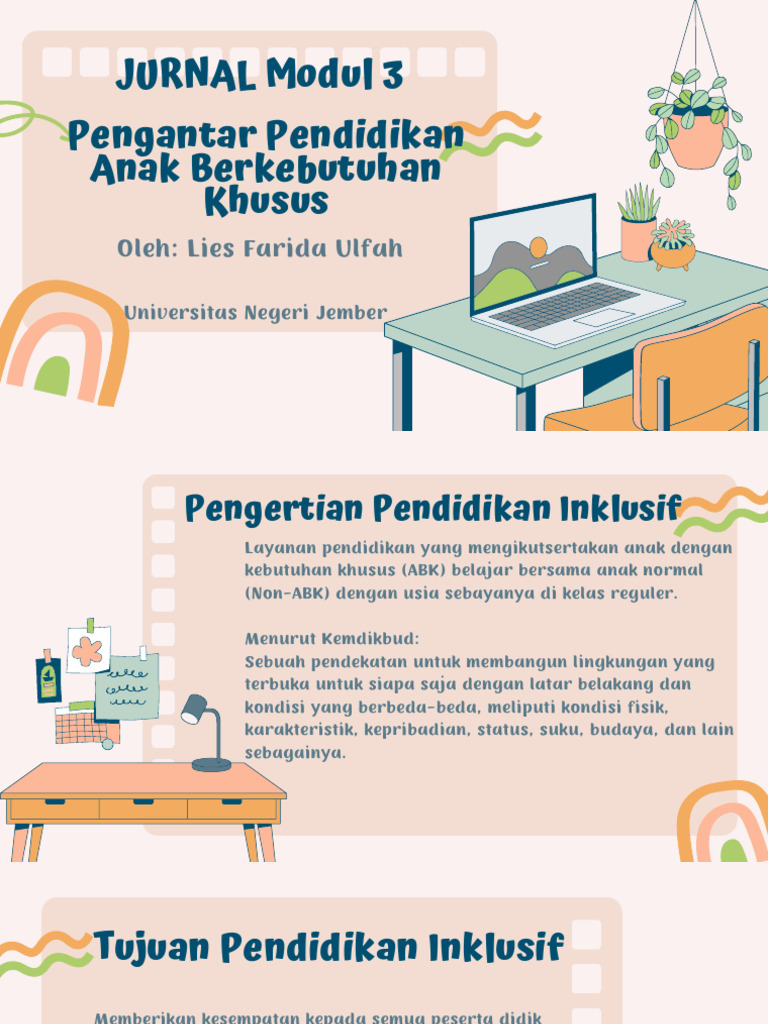 Jurnal Modul 3 Pengantar Pendidikan Anak Berkebutuhan Khusus | PDF