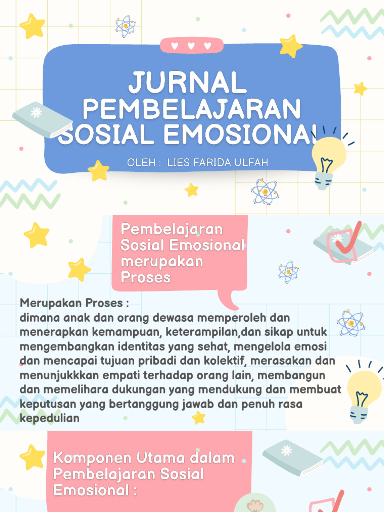 JURNAL Modul 2 - Pembelajaran Sosial Emosional - PPG Daljab 2024 | PDF