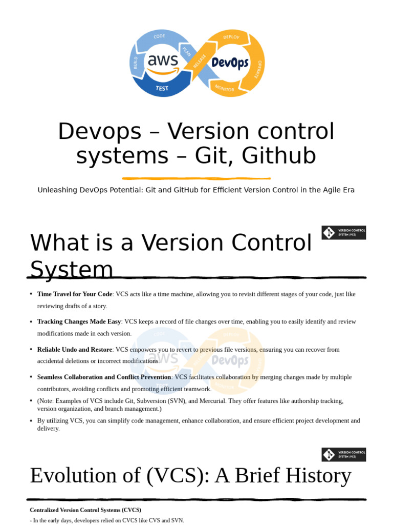 AWS Devops PPT 1 | PDF