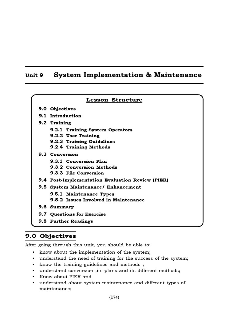 MCA Paper-V Unit-9 | PDF