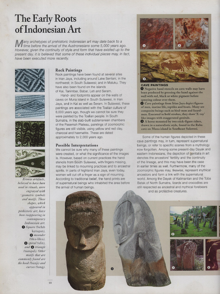 The Early Roots of Indonesian Art | PDF