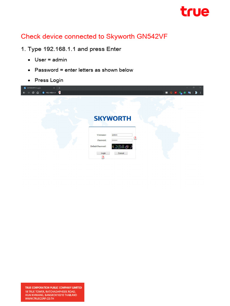 Skyworth - GN542VF - Check Device - E | PDF