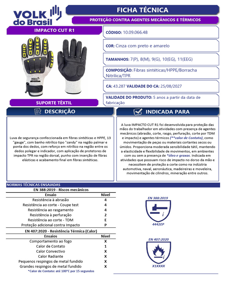 Fichas Técnicas - MARKS | PDF