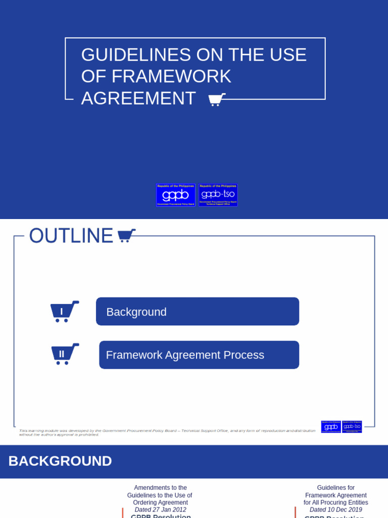 I05 Framework Agreement | PDF