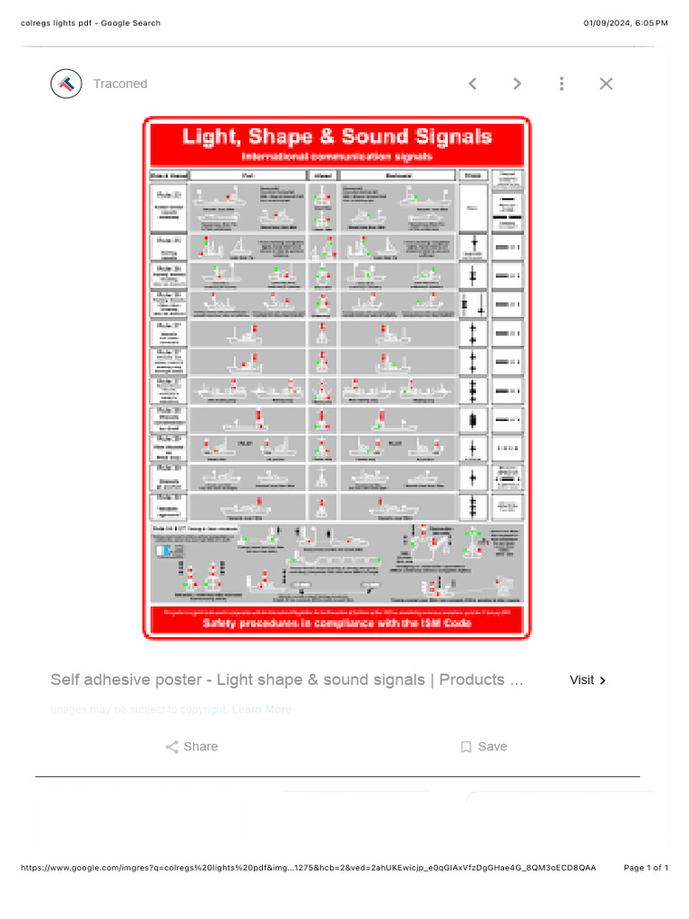 Colregs Lights PDF - Google Search | PDF