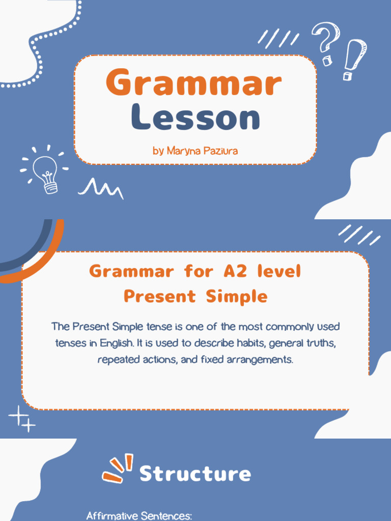Grammar 1 | PDF