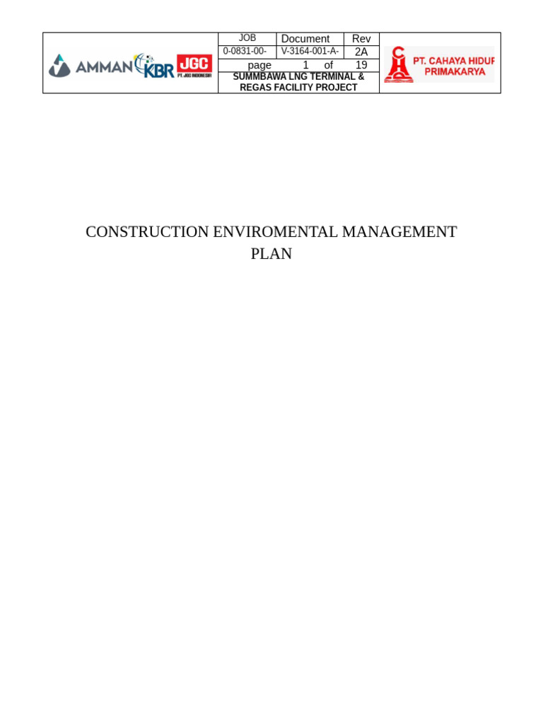 Enviro Plan | PDF