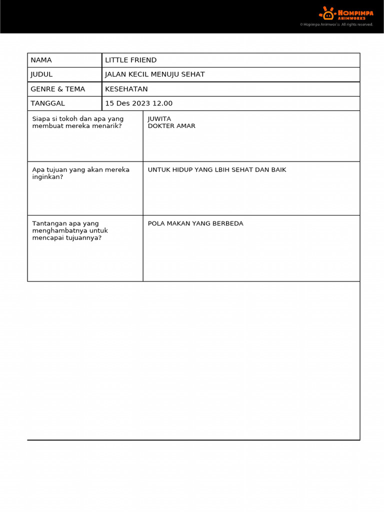 Template Skenario | PDF