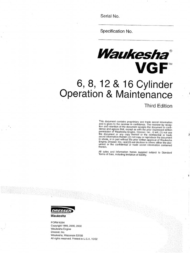 Eq Waukesha Manual | PDF