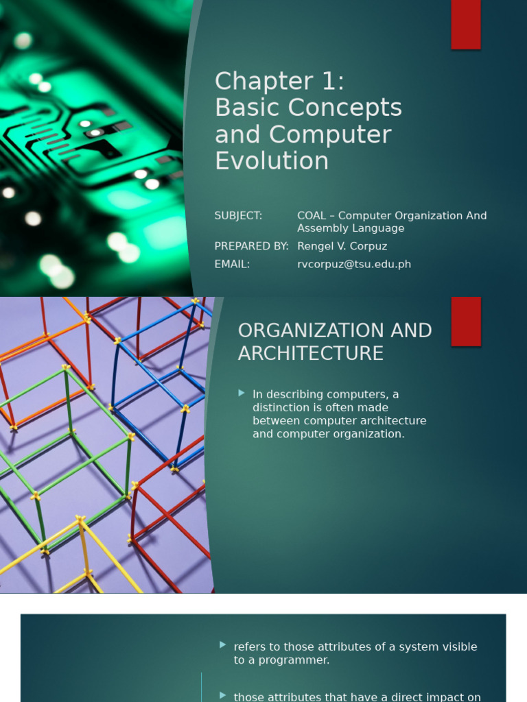 COAL Chapter 1 | PDF