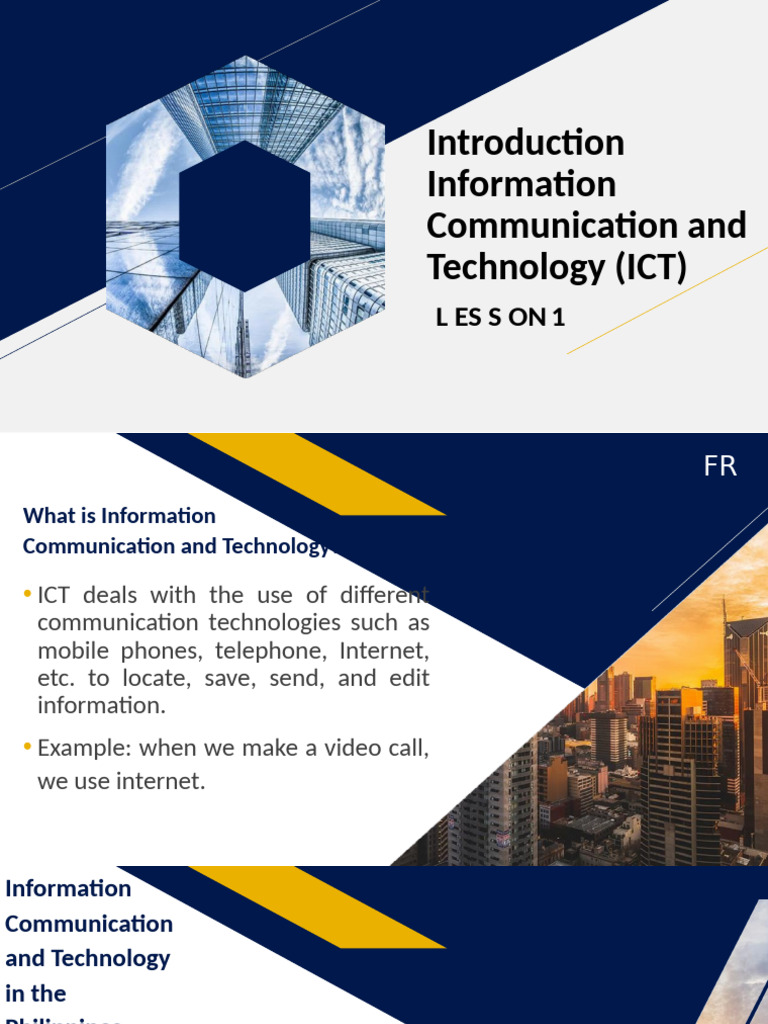 Lesson 1 - Etech 3 | PDF