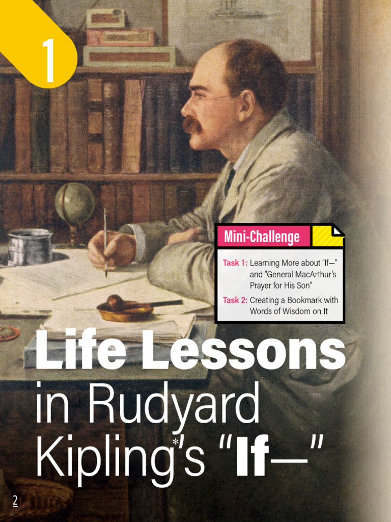L01-課本pdf檔 (Life Lessons in Rudyard Kipling's＂If-＂) | PDF