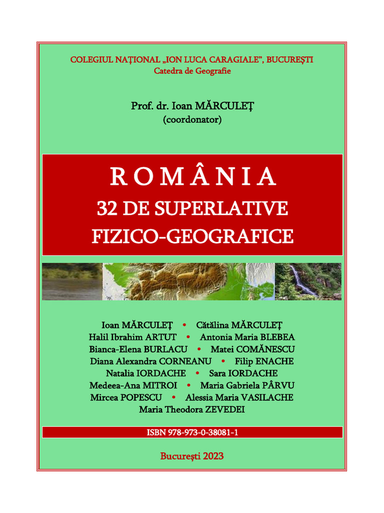 Romania 32 de Superlative Fizico Geograf | PDF