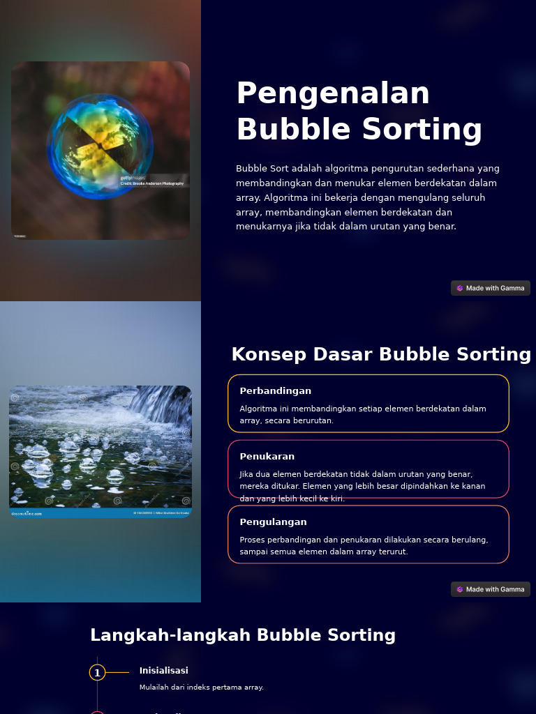 Pengenalan Bubble Sorting | PDF