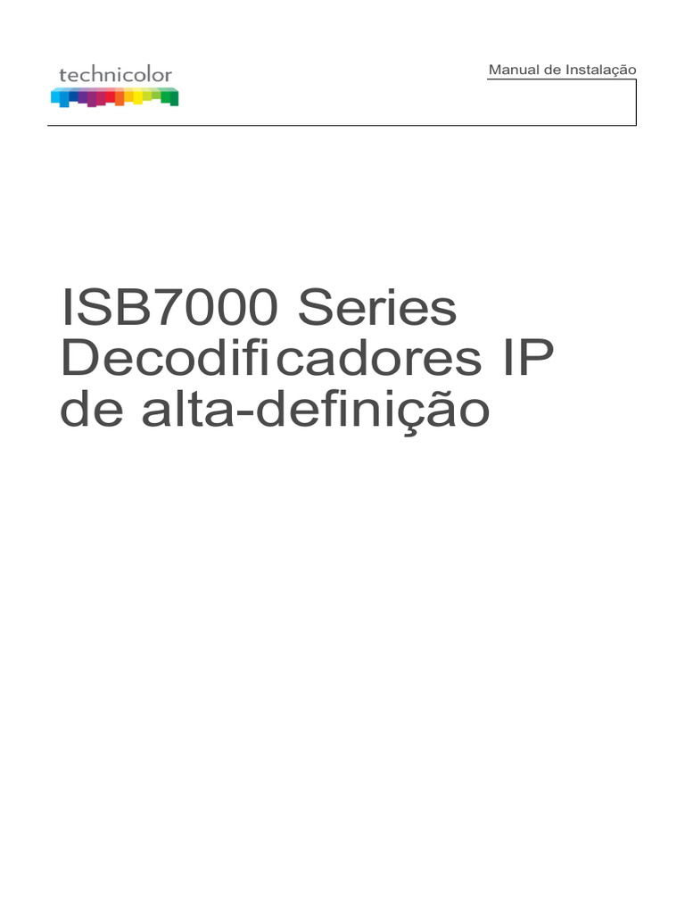 Manual ISB7150 | PDF