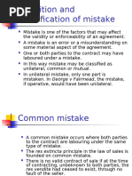 Iustus Error Study Notes | PDF | Legal Concepts | Common Law