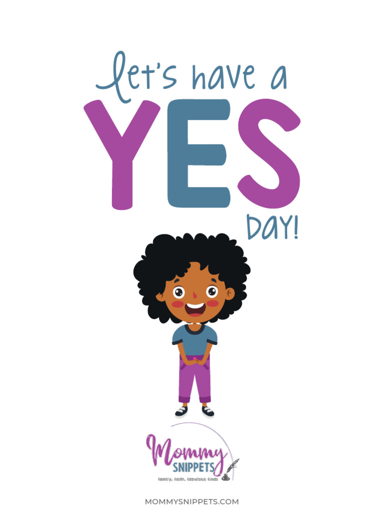 YES DAY Printable | PDF