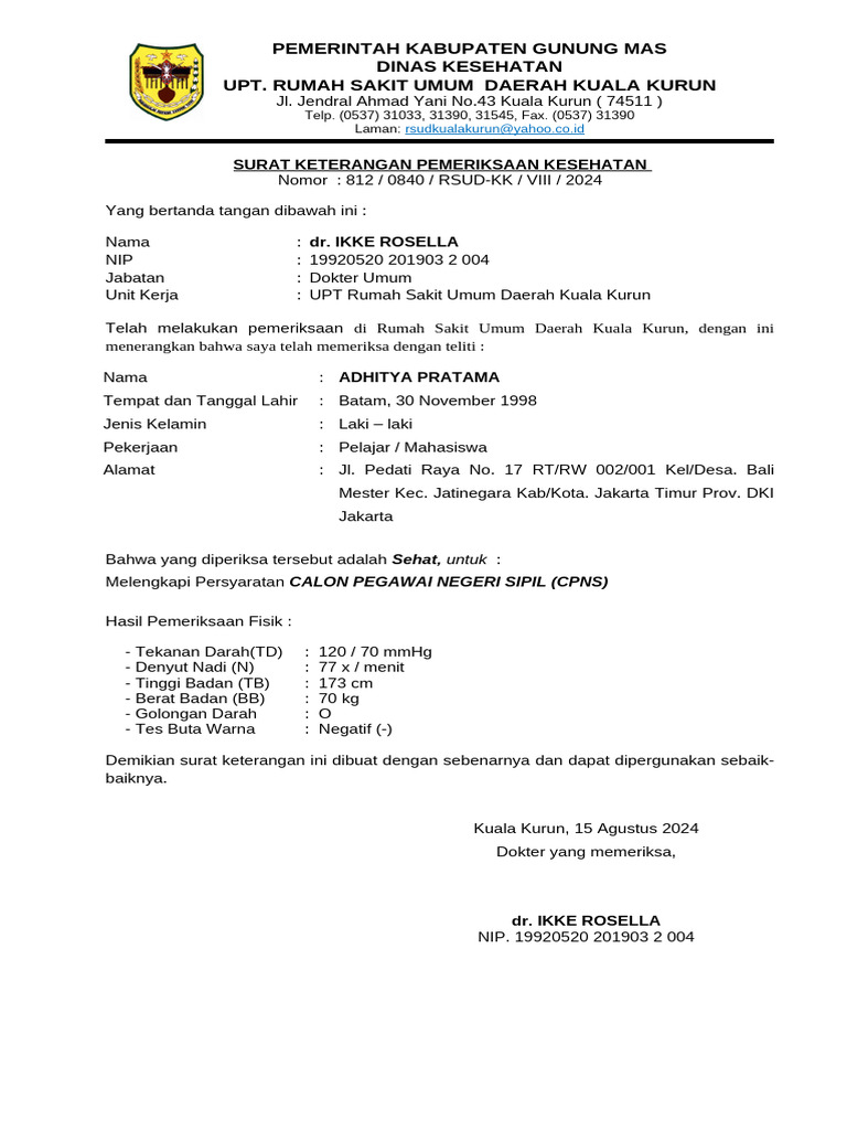 Kirkes Adhitya Pratama | PDF