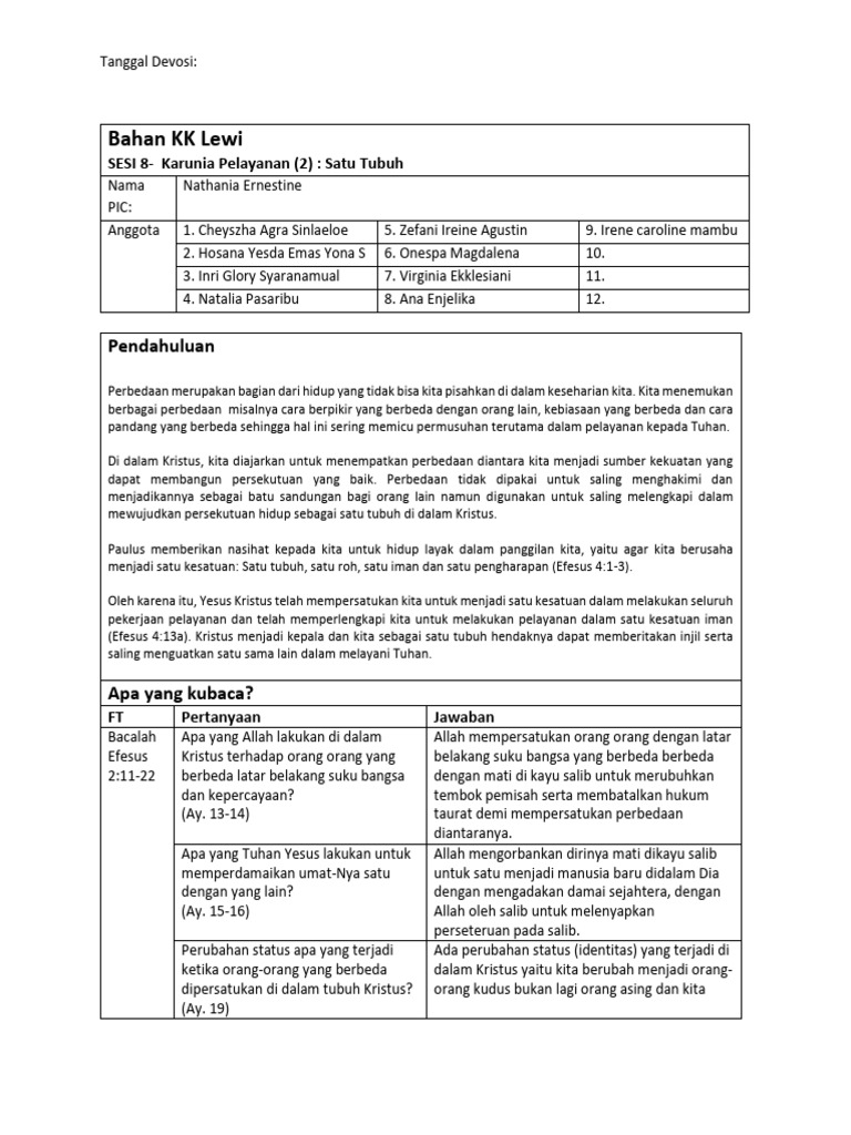 Devosi GK 17 ETP 2023 Sesi 8 | PDF