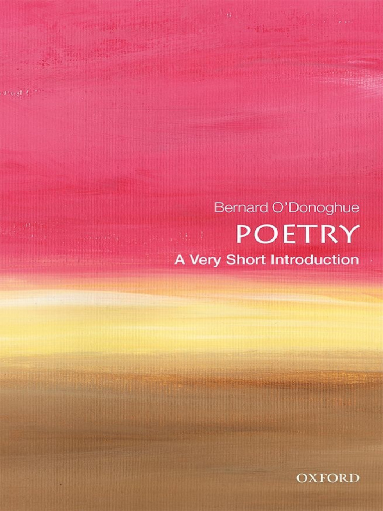 Poetry - Bernard O'Donoghue | PDF
