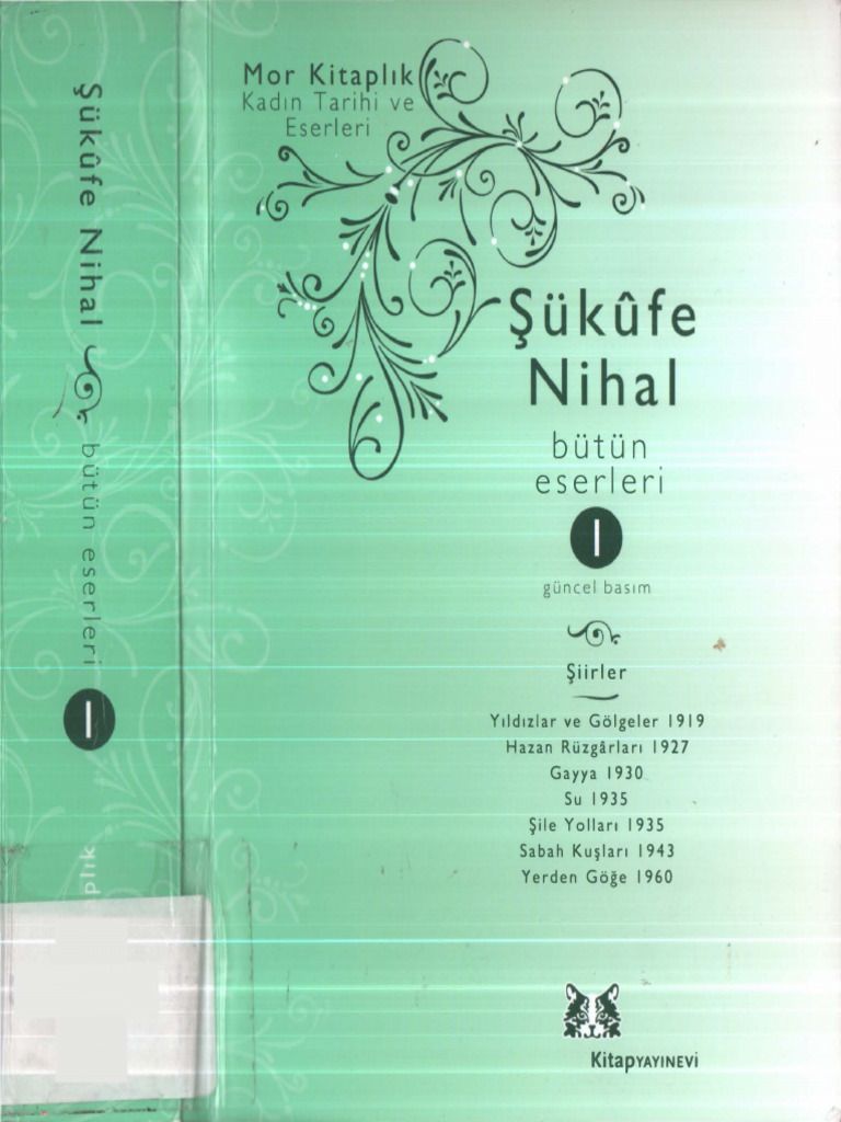 Yaprak Zihnioğlu Şükufe Nihal Bütün Eserleri Cilt 1 Kitap Yayınevi | PDF