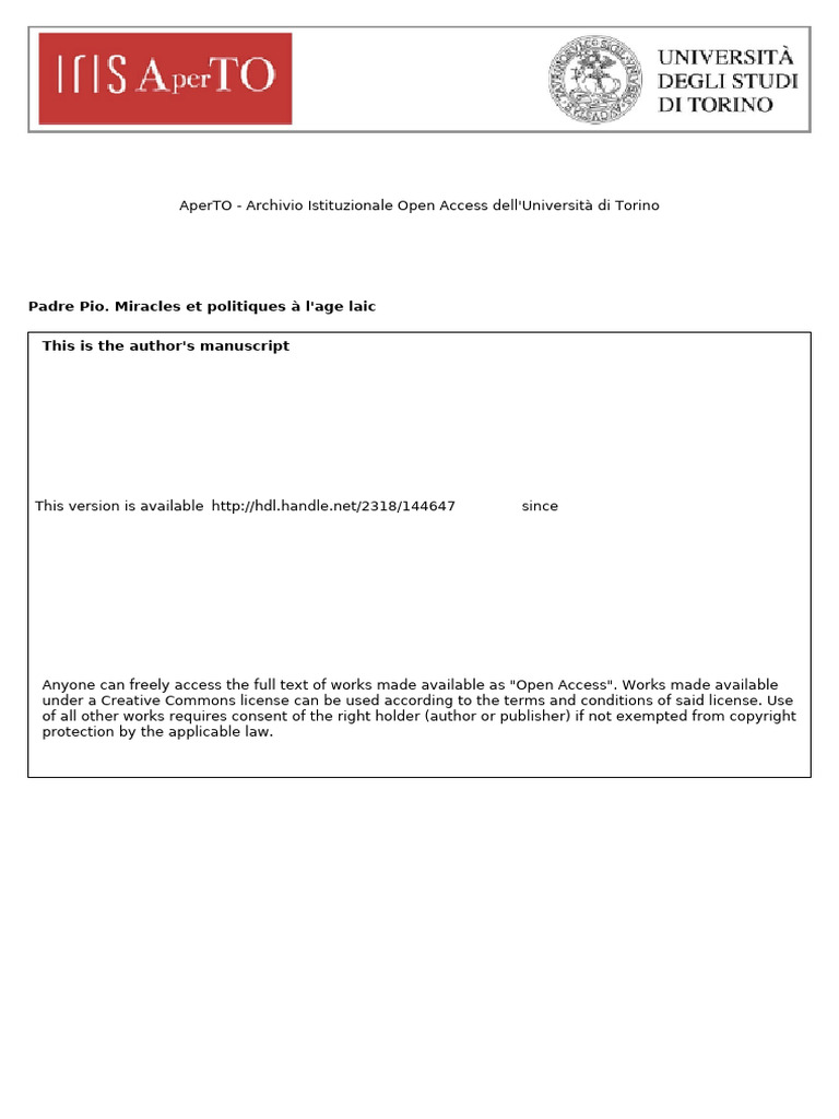 Luzzatto, Secondes Épreuves | PDF