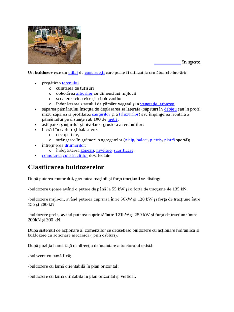Utilaje | PDF