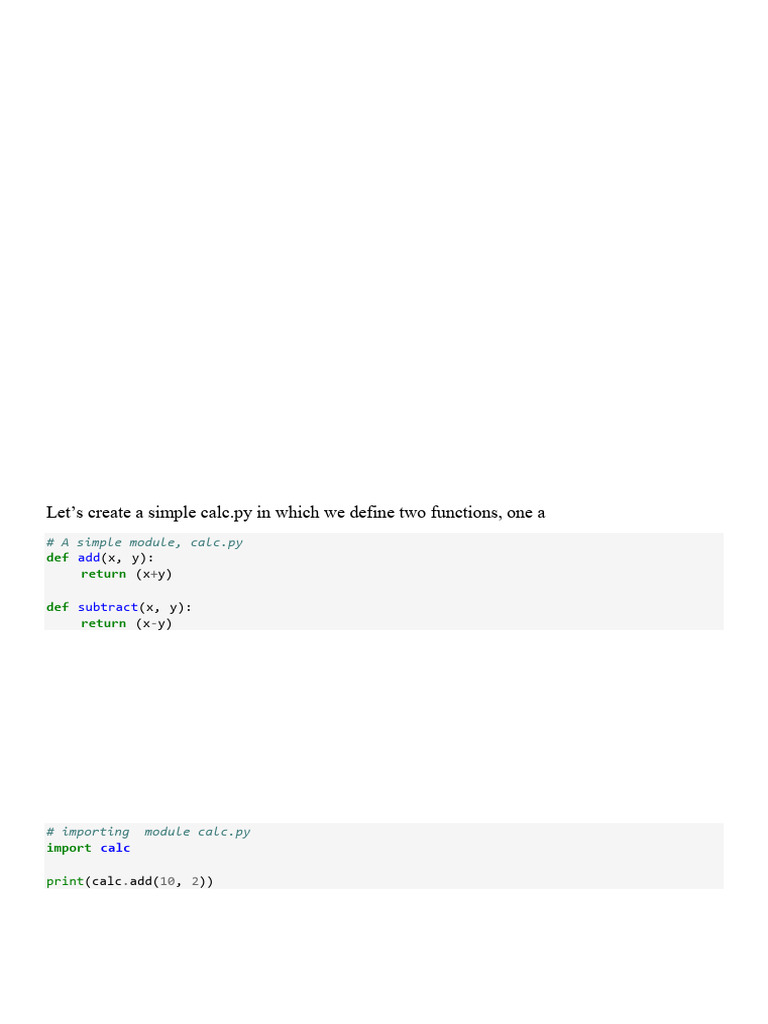 Unit 3 Python Part1 | PDF Unit 3 Python Part1 | PDF