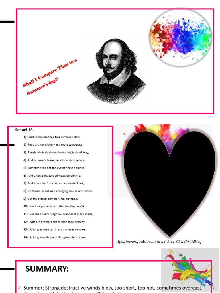 Sonnet 18 | PDF