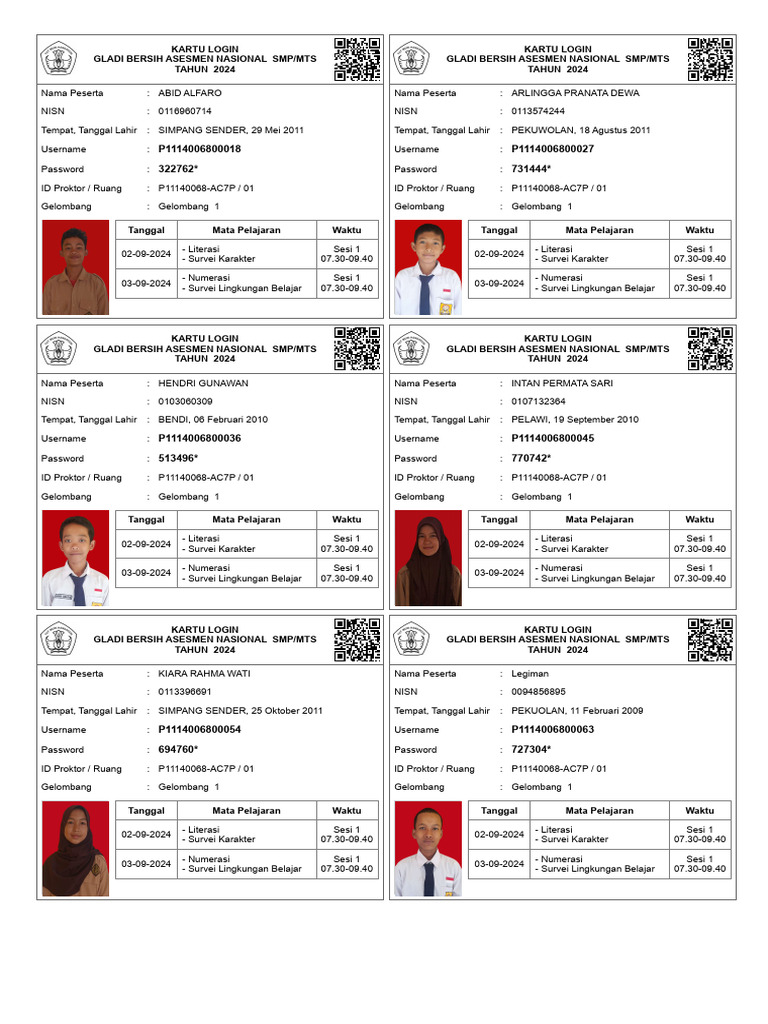 Asesmen Nasional - Tahun 20242 | PDF