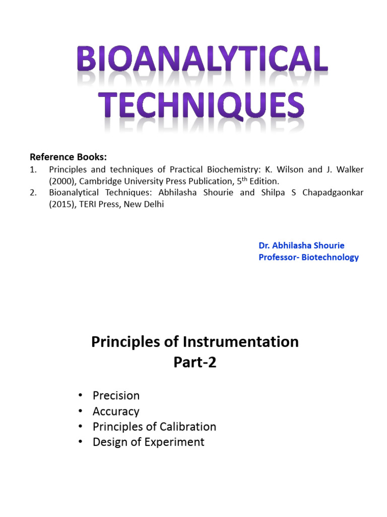Precision and Accuracy in Biotech | PDF | Standard Deviation ...