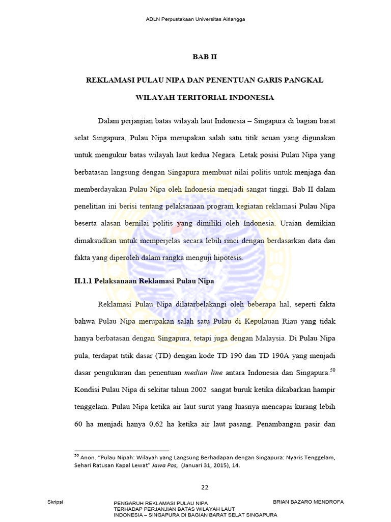 Pulau Nipah | PDF