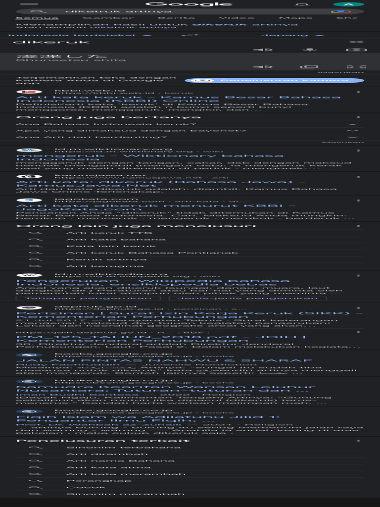 Diketruk Artinya - Penelusuran Google | PDF