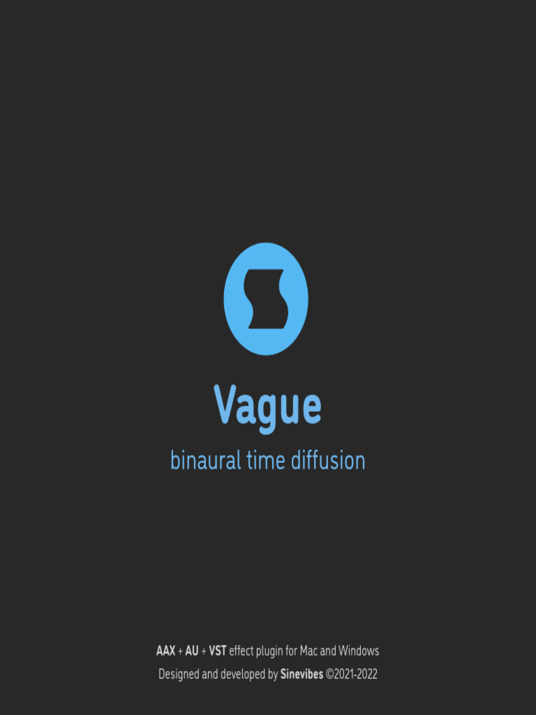 Vague User Manual | PDF