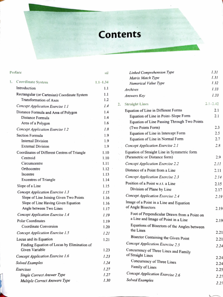 Coordinate Geometry For Jee Advanced 3rd Edition 9353503795 ...