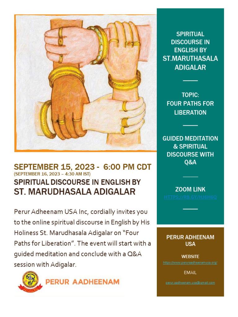 Adigalar Speech | PDF