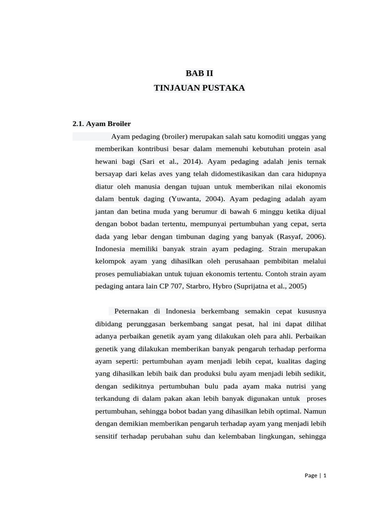 Bab Ii | PDF