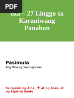 Pasiyam and 40 Days | PDF | Religion & Spirituality
