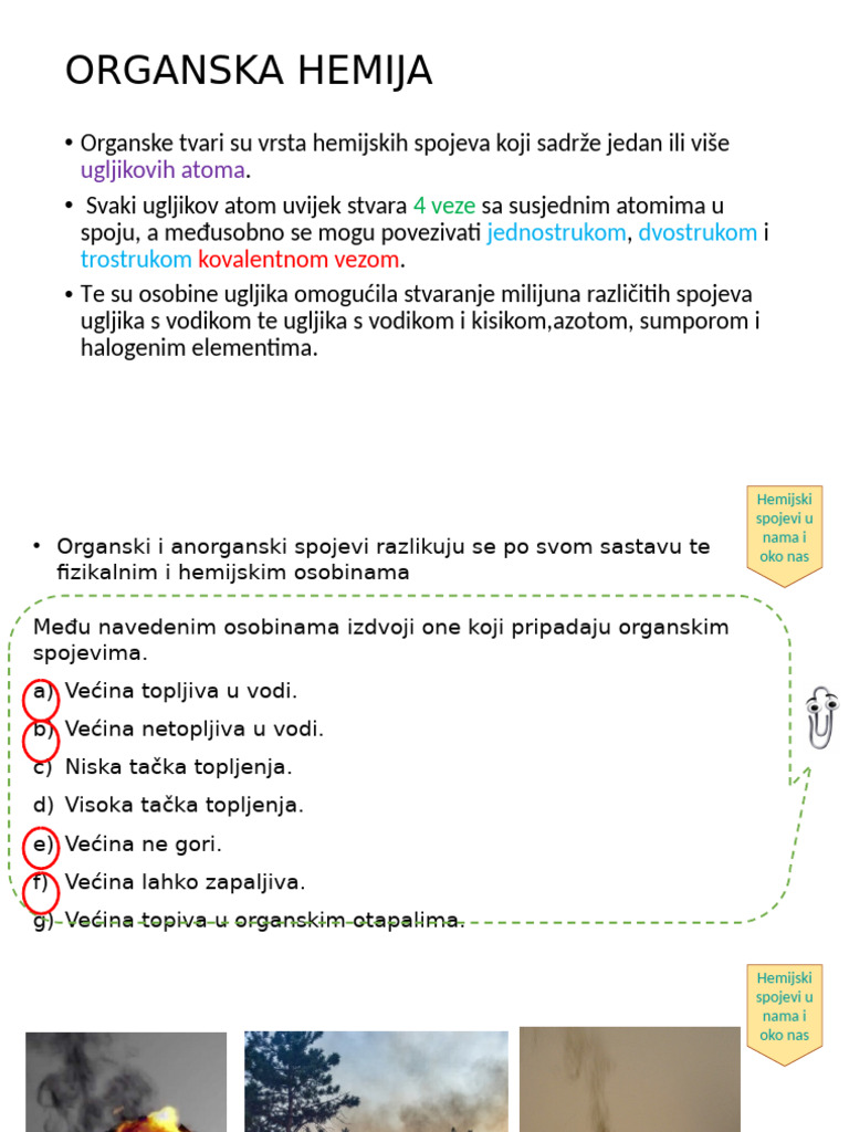 2.1organski Spojevi | PDF
