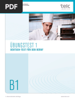 Telc Deutsch b1 ZD Uebungstest 1 | PDF