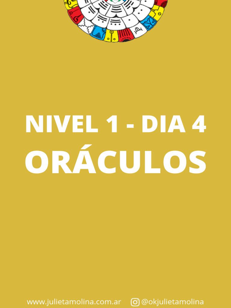 NIVEL 1 - Dia 4 - Oraculos | PDF