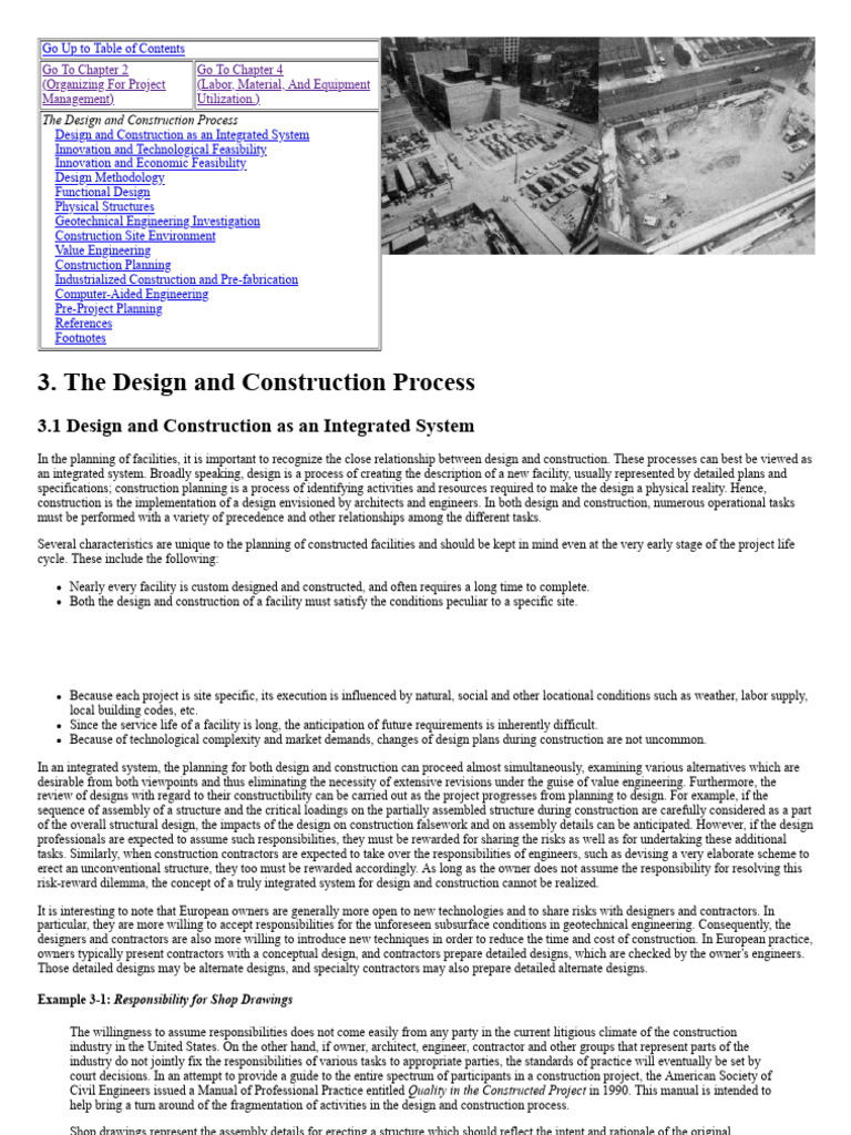 The Design and Construction Process | PDF