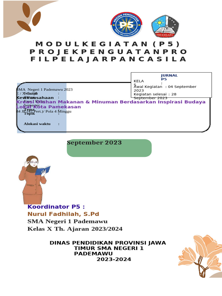 Modul P5 Kewirausahaan - Dila | PDF