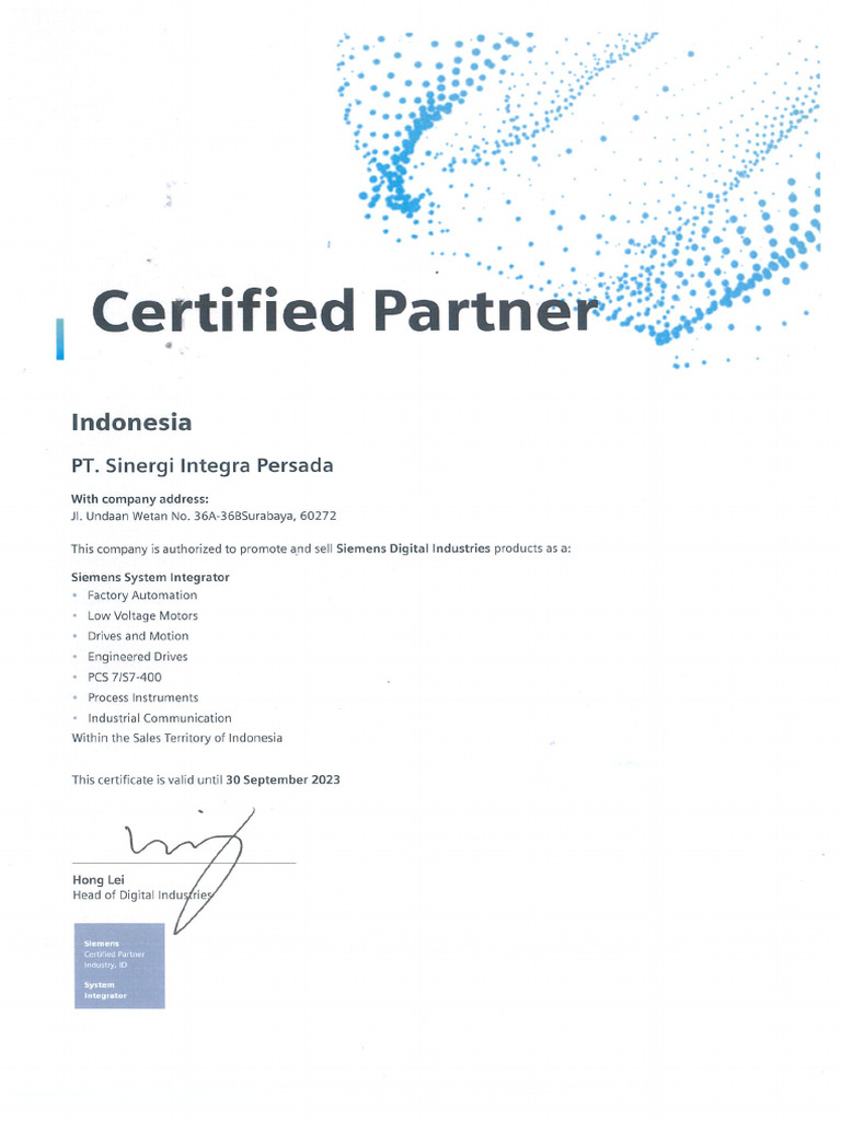 Certified Partners 2022-2023 | PDF