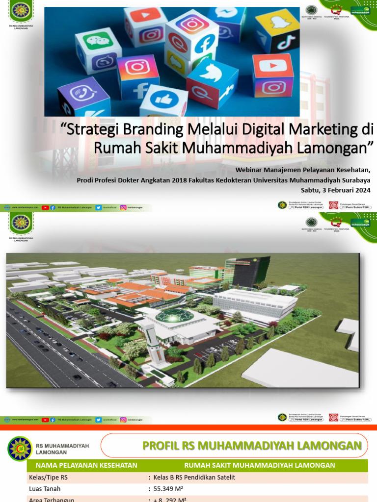 Strategi Branding Melalui Digital Marketing Di RSML | PDF