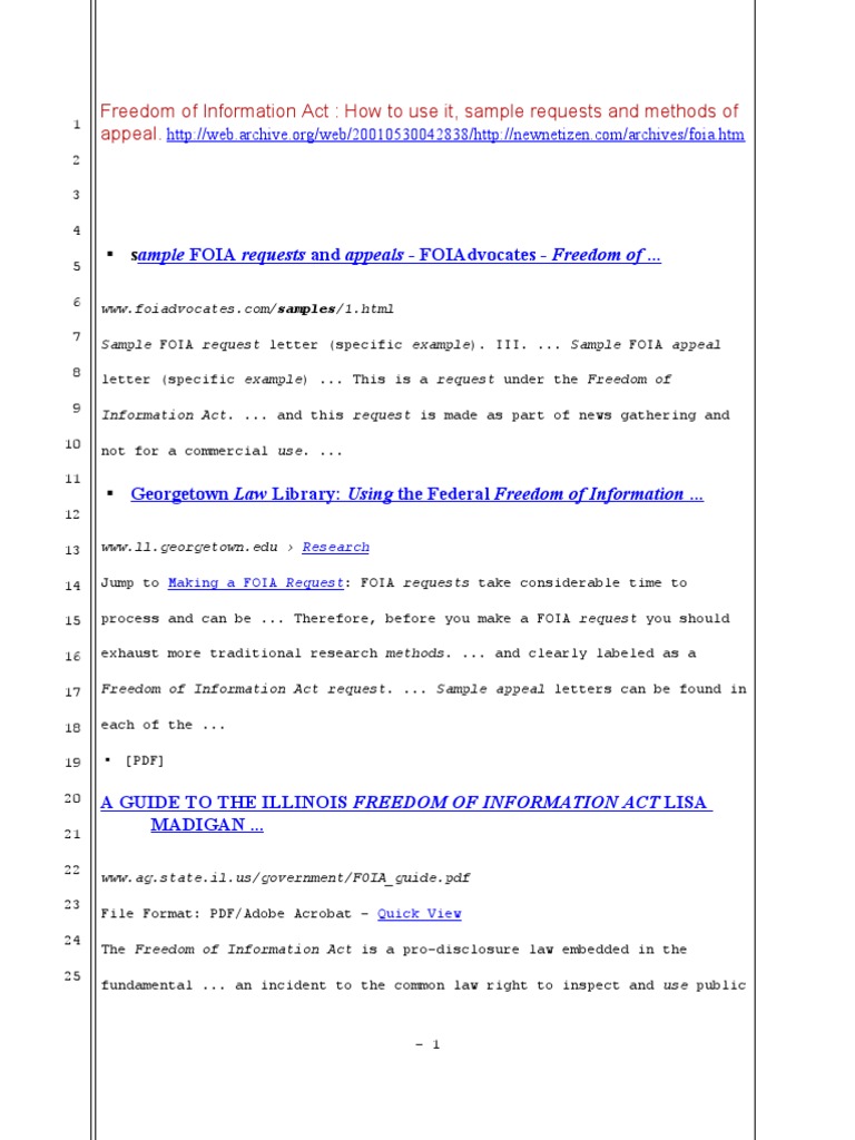 Foia How To Guide | PDF | Freedom Of Information Act (United States ...