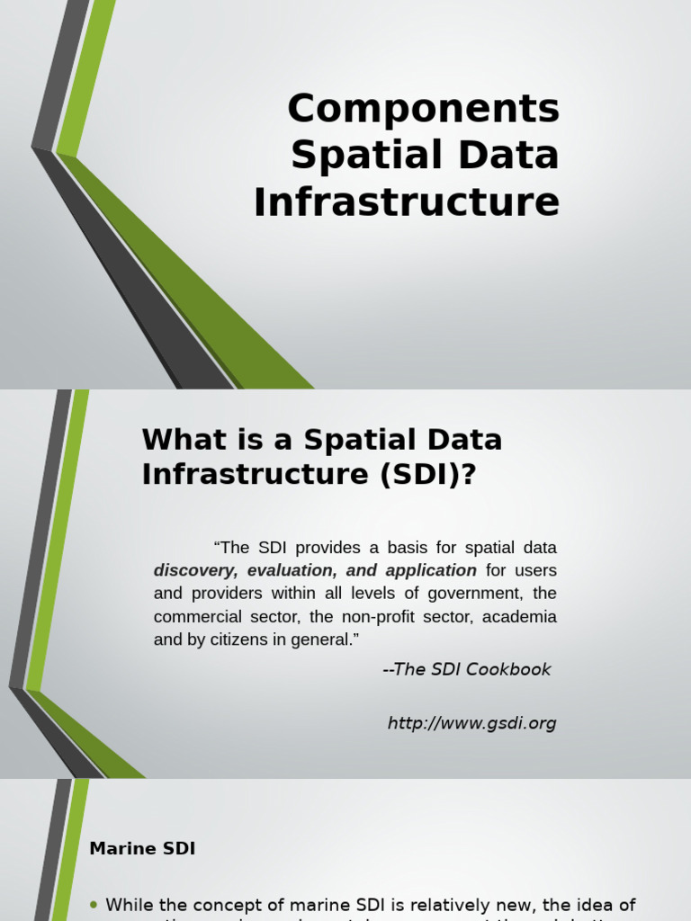 Presentation On Spatial Data | PDF | Metadata | Computing